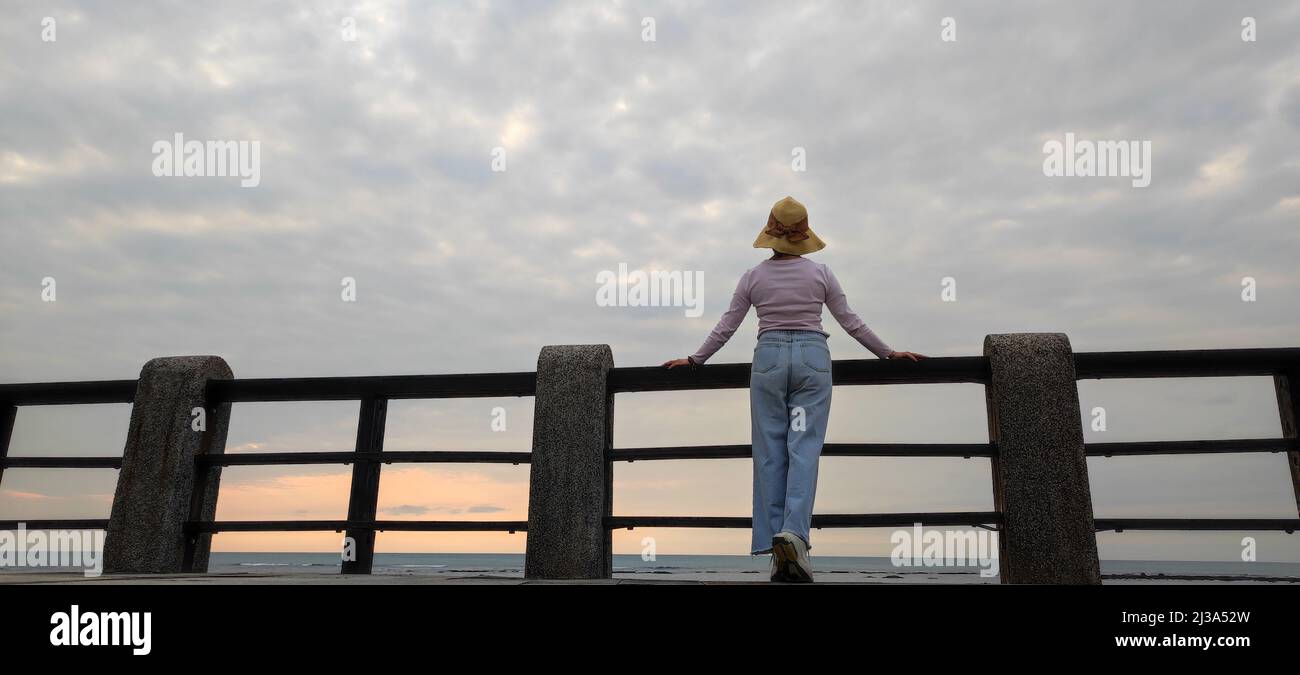Zhilan Observation Platform, New Taipei City, Taiwan Stock Photo - Alamy