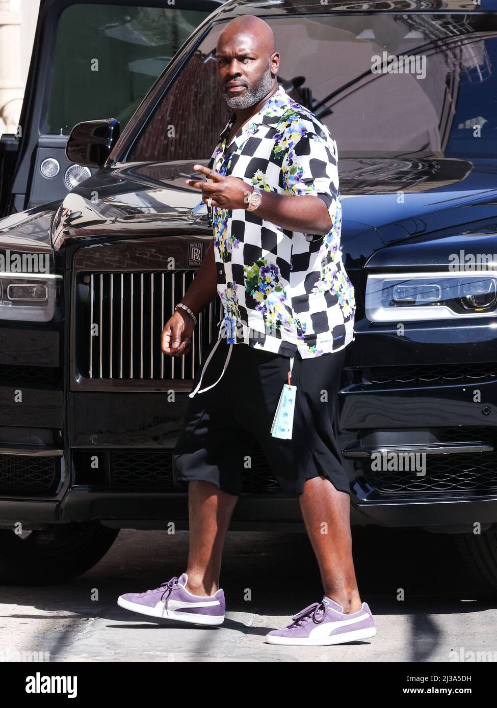 HOLLYWOOD, LOS ANGELES, CALIFORNIA, USA - APRIL 06: Business executive ...