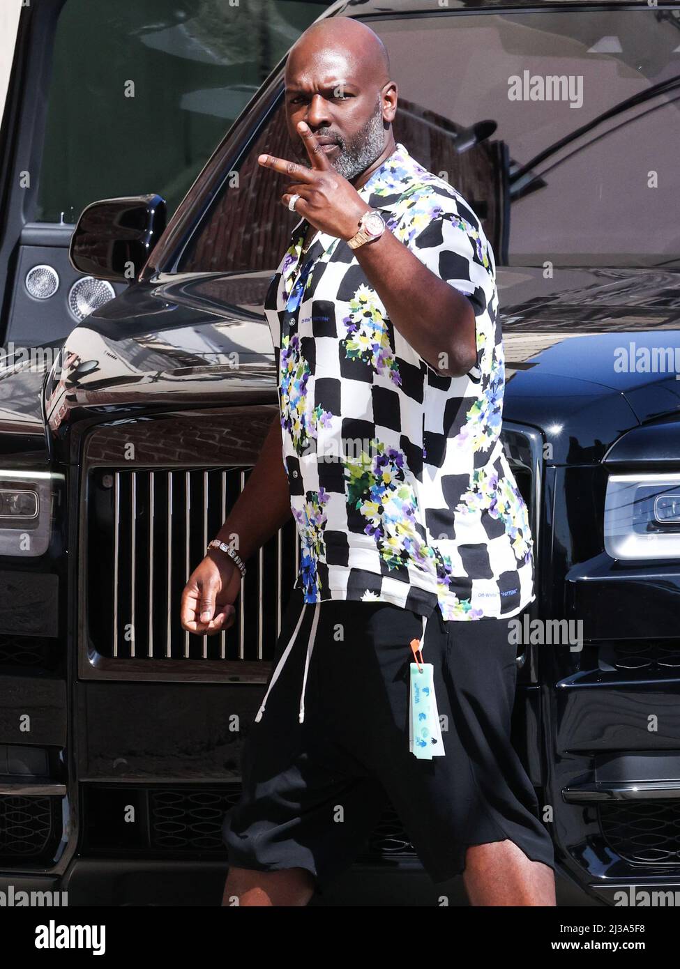 HOLLYWOOD, LOS ANGELES, CALIFORNIA, USA - APRIL 06: Business executive ...