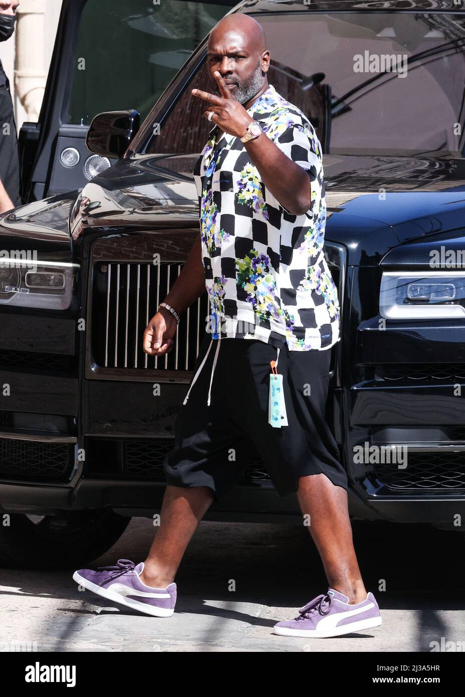 HOLLYWOOD, LOS ANGELES, CALIFORNIA, USA - APRIL 06: Business executive ...