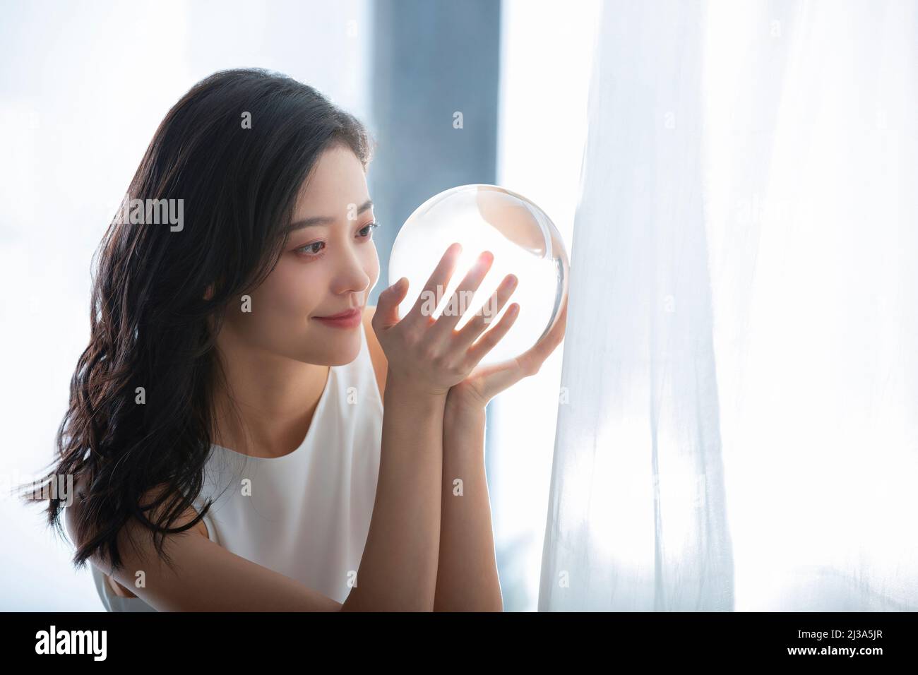 Sheer top see through hi-res stock photography and images - Alamy