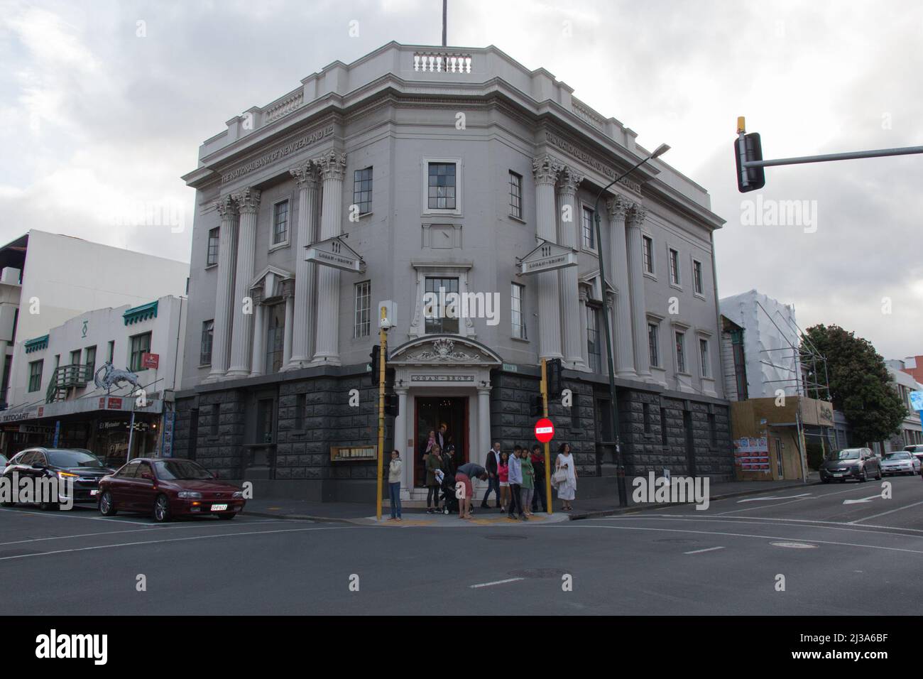 Old national bank of new zealand building hi-res stock photography and ...