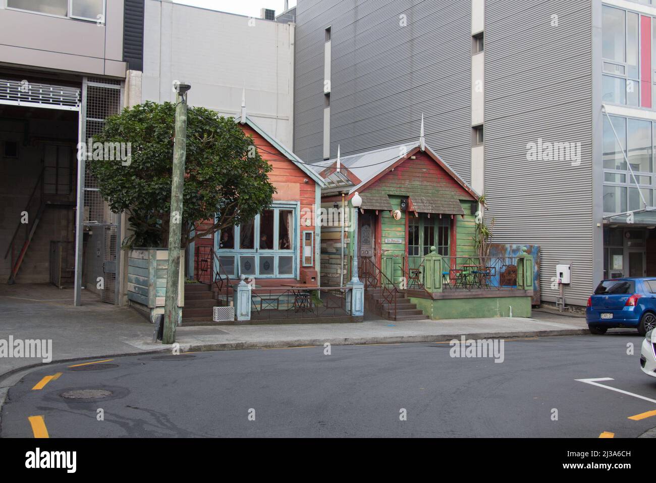 New Zealand, Wellington - January 11 2020: exterior view of Havana Club ...