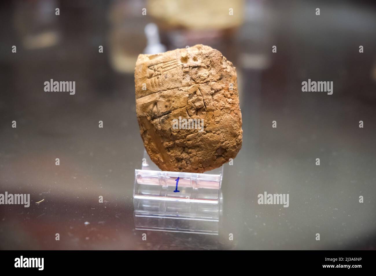 Basra, Iraq - march 31, 2022: photo of ancient objects in the historic ...