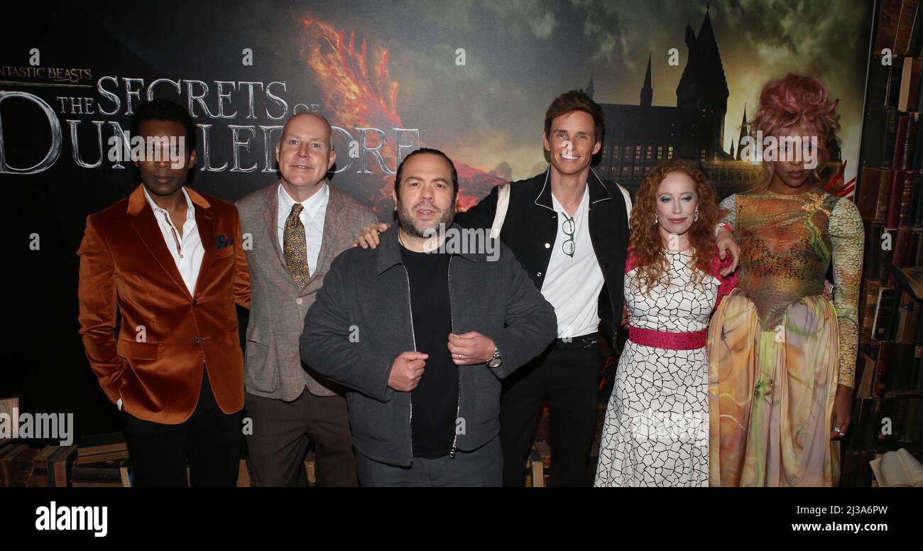 New York, United States. 06th Apr, 2022. William Nadylam, David Yates ...