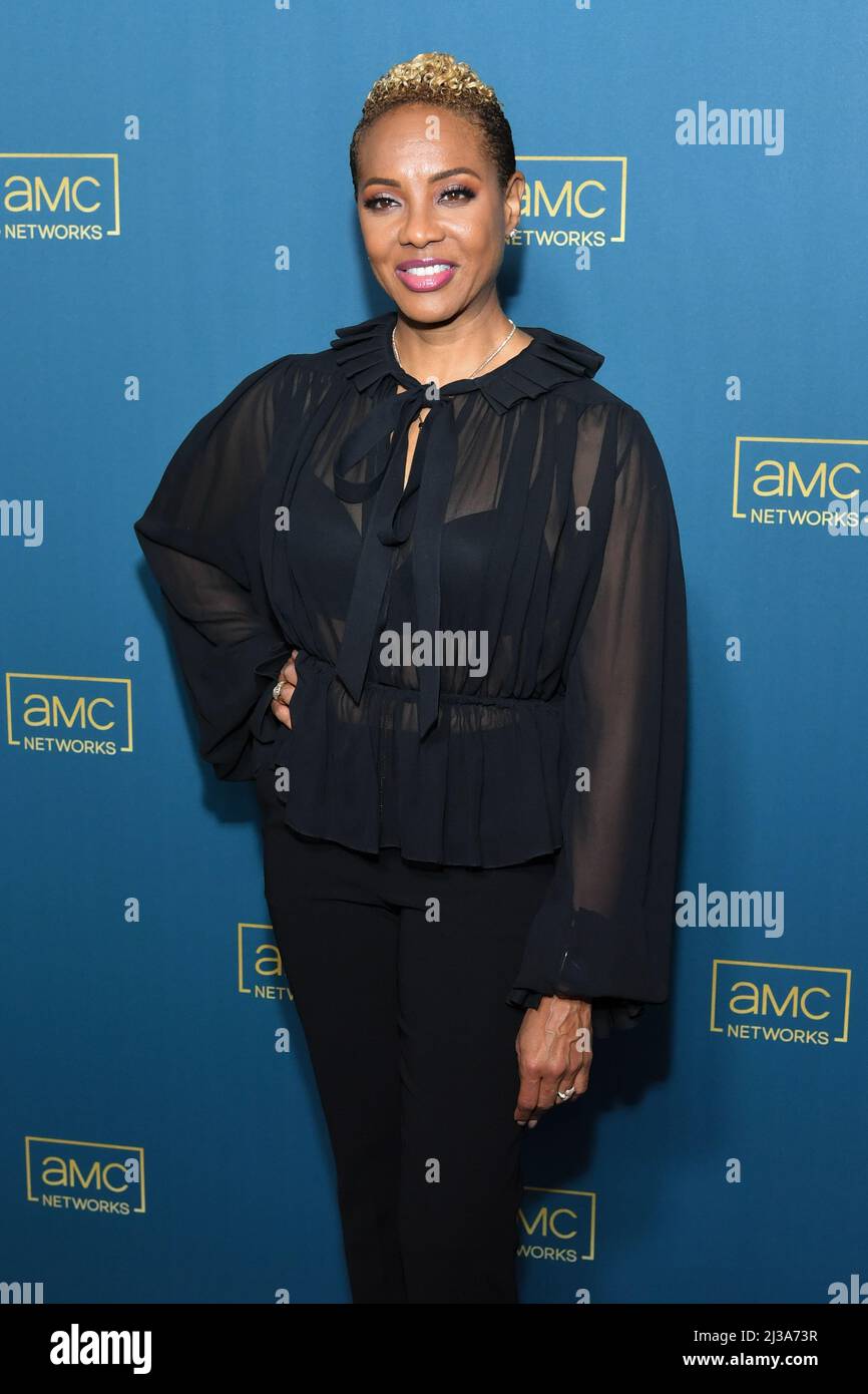 MC Lyte attends AMC Networks' 2022 Upfront at PEAK at Hudson Yards on ...