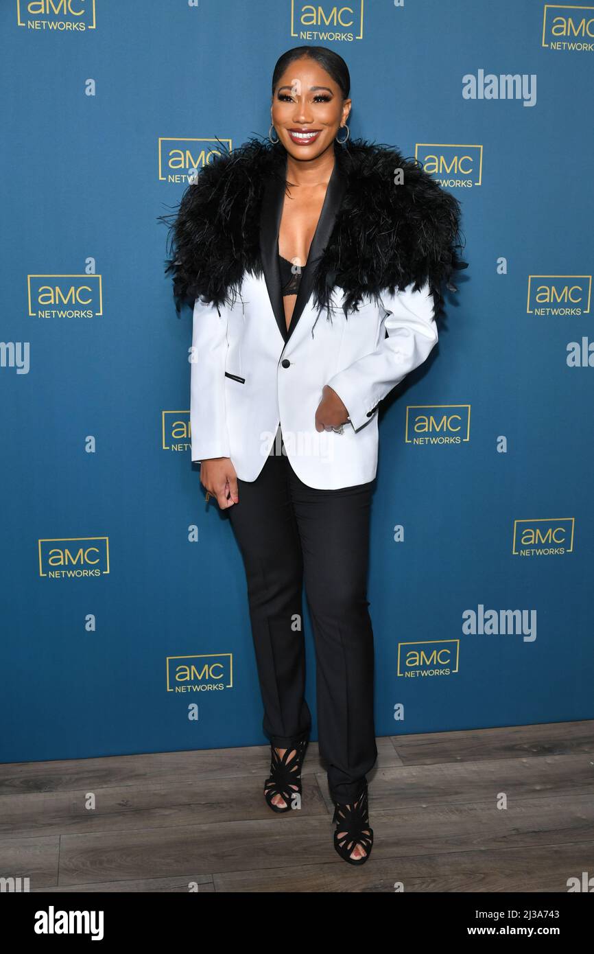 Tahira Francis attends AMC Networks' 2022 Upfront at PEAK at Hudson ...