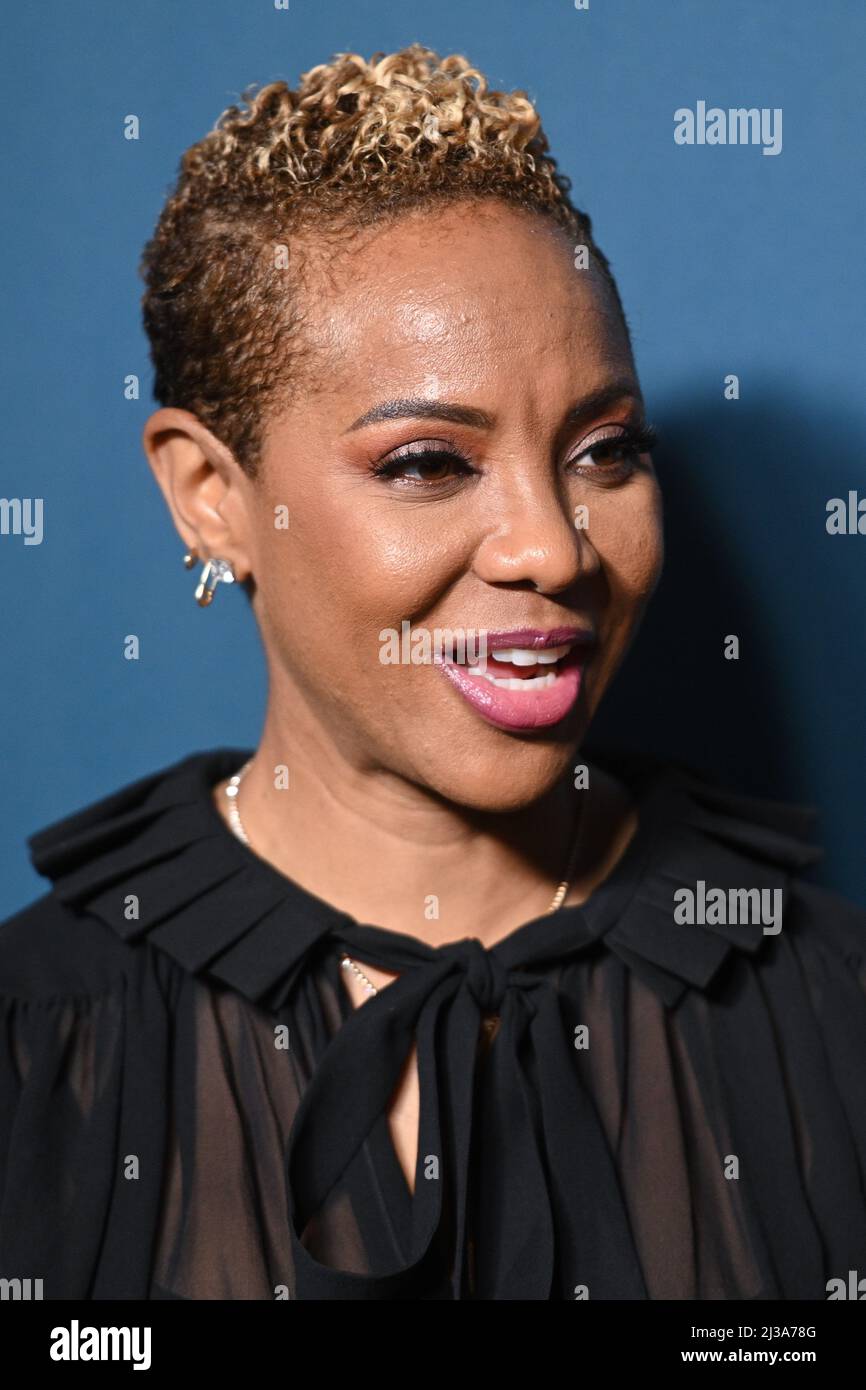 MC Lyte attends AMC Networks' 2022 Upfront at PEAK at Hudson Yards on ...