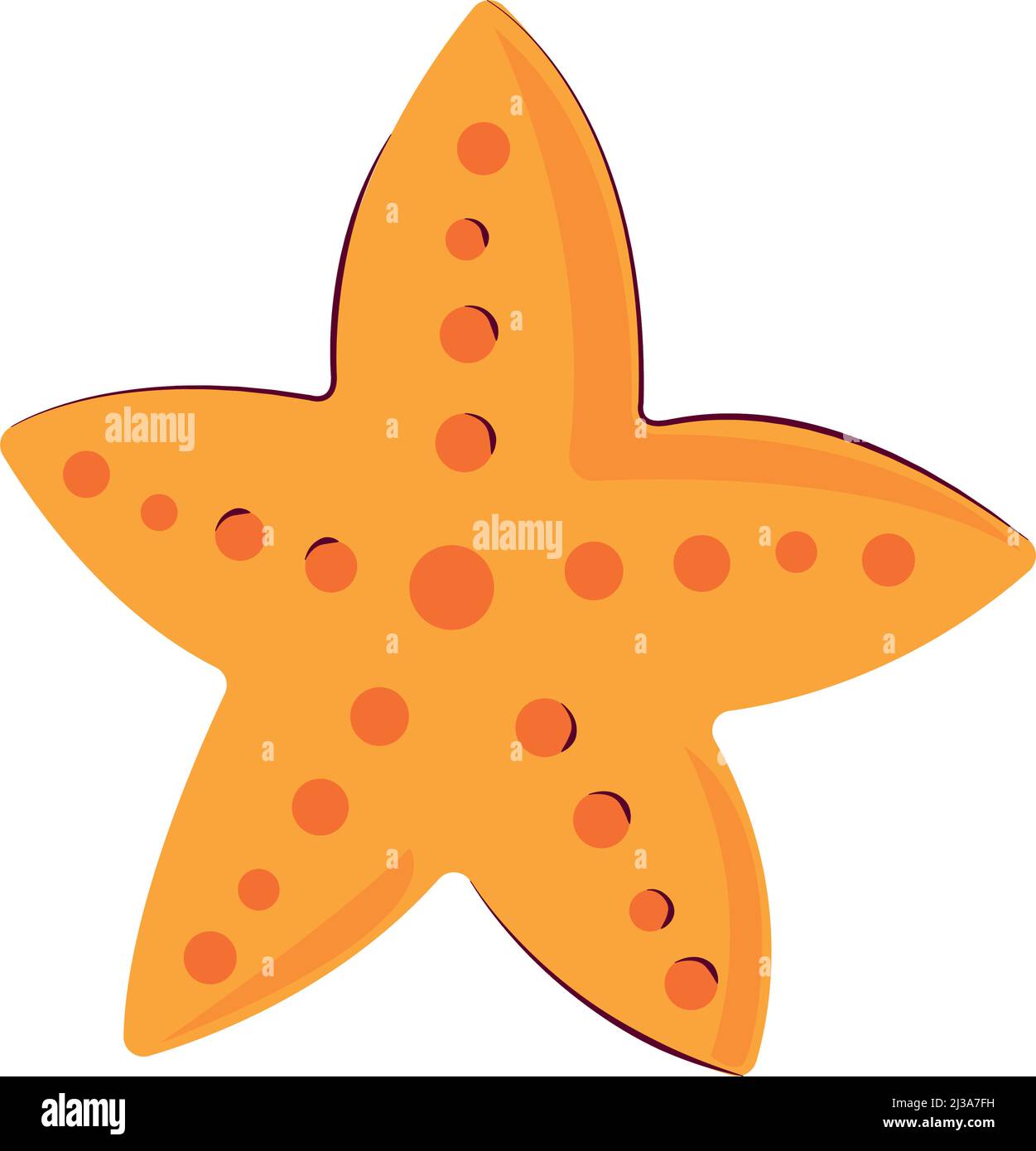 starfish cartoon icon Stock Vector Image & Art - Alamy