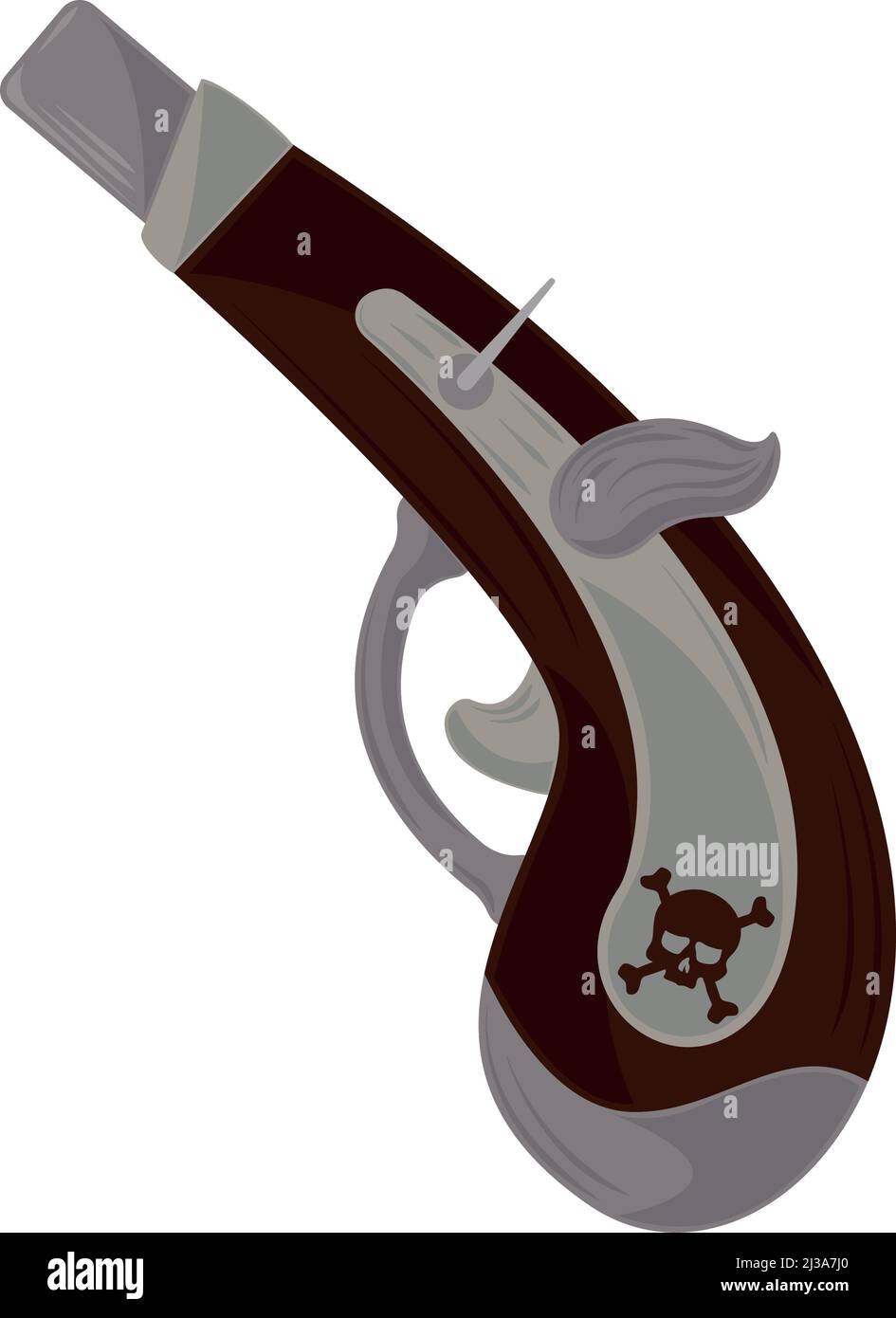 antique handgun icon Stock Vector Image & Art - Alamy