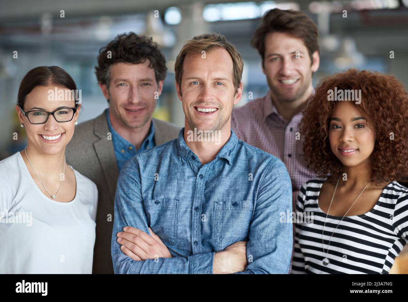 Strong team diverse professionals hi-res stock photography and images ...