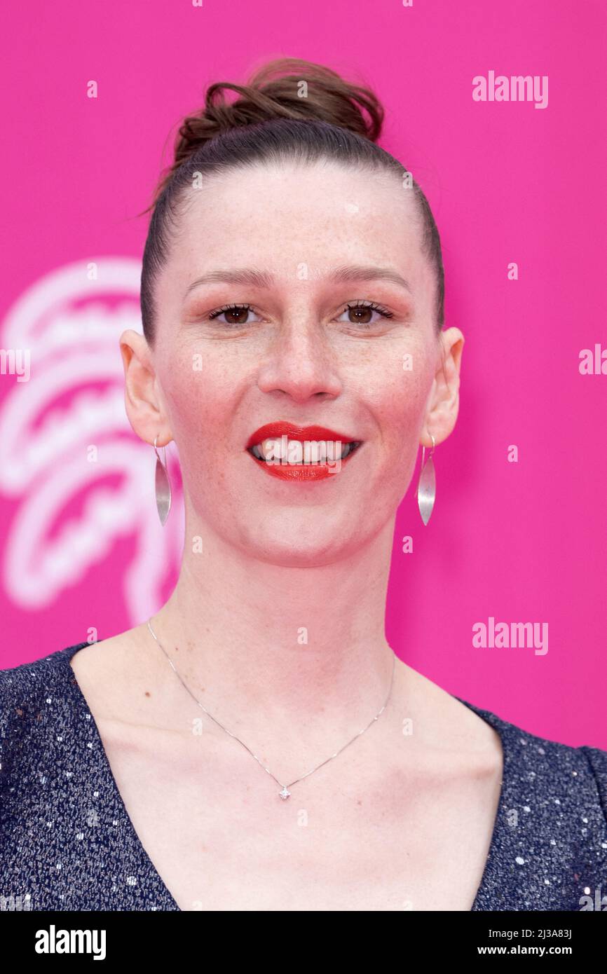Cannes, France, April 06, 2022, Katharina Hauter attends the pink ...