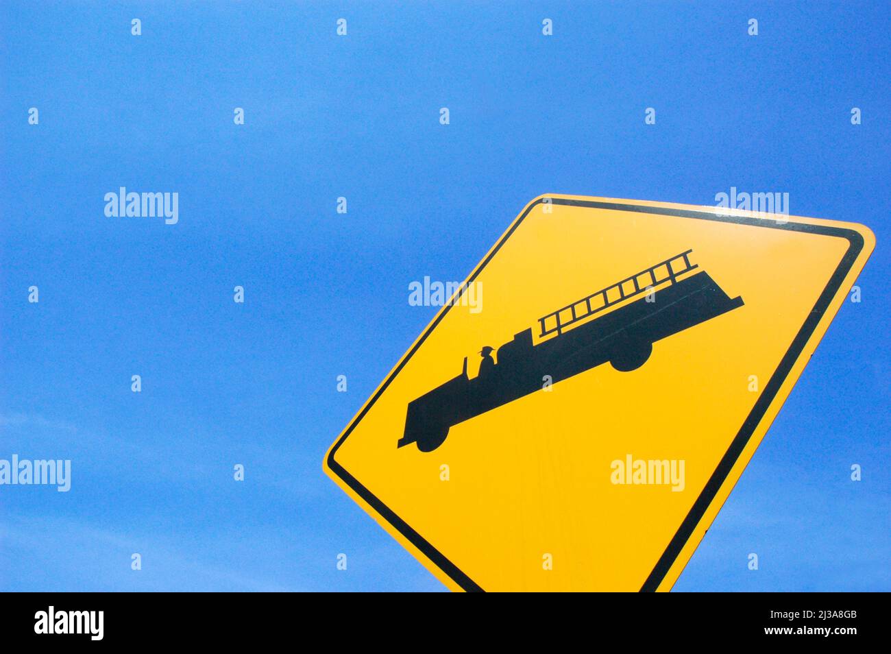 Fire station ahead sign hi-res stock photography and images - Alamy