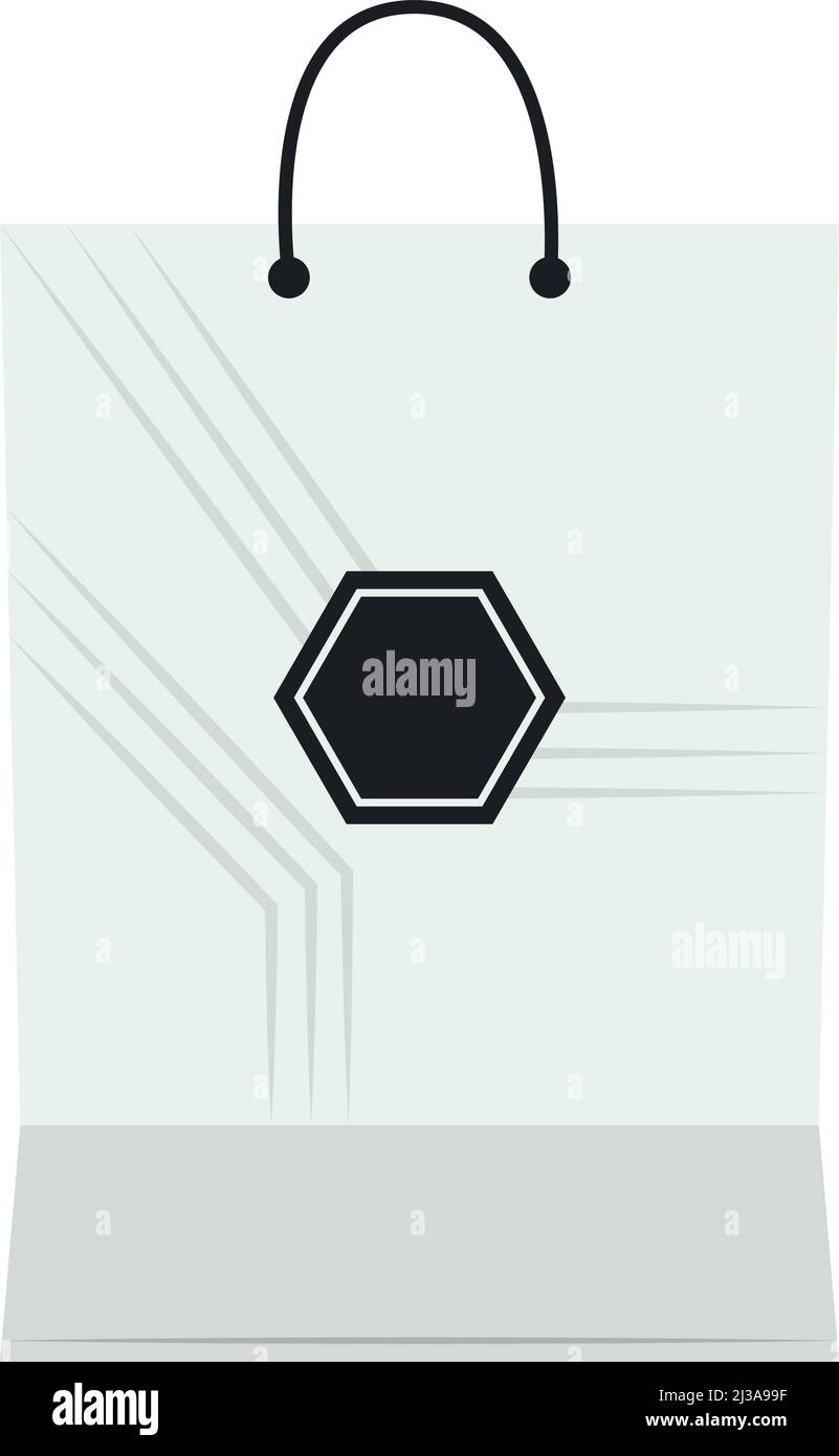 shopping bag corporate sign Stock Vector Image & Art - Alamy