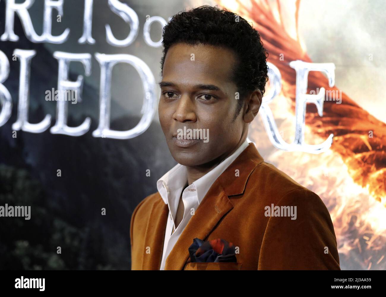 New York, United States. 06th Apr, 2022. Actor William Nadylam arrives ...