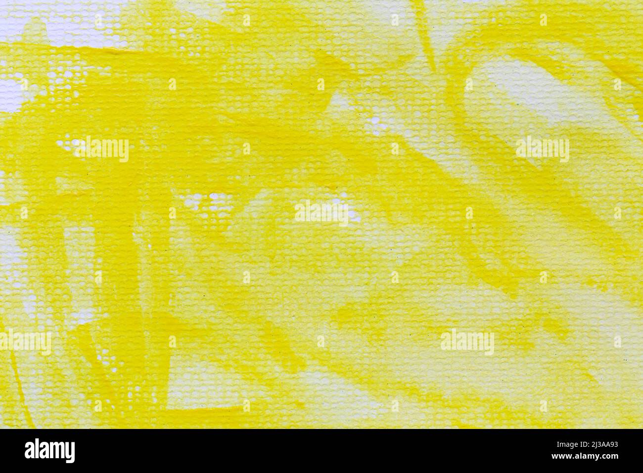 Yellow watercolor on art paper background for design in your work ...