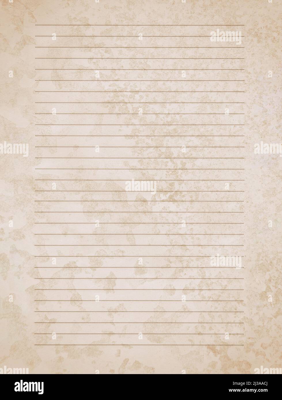 Old notebook paper that is empty and moldy for design in your work ...