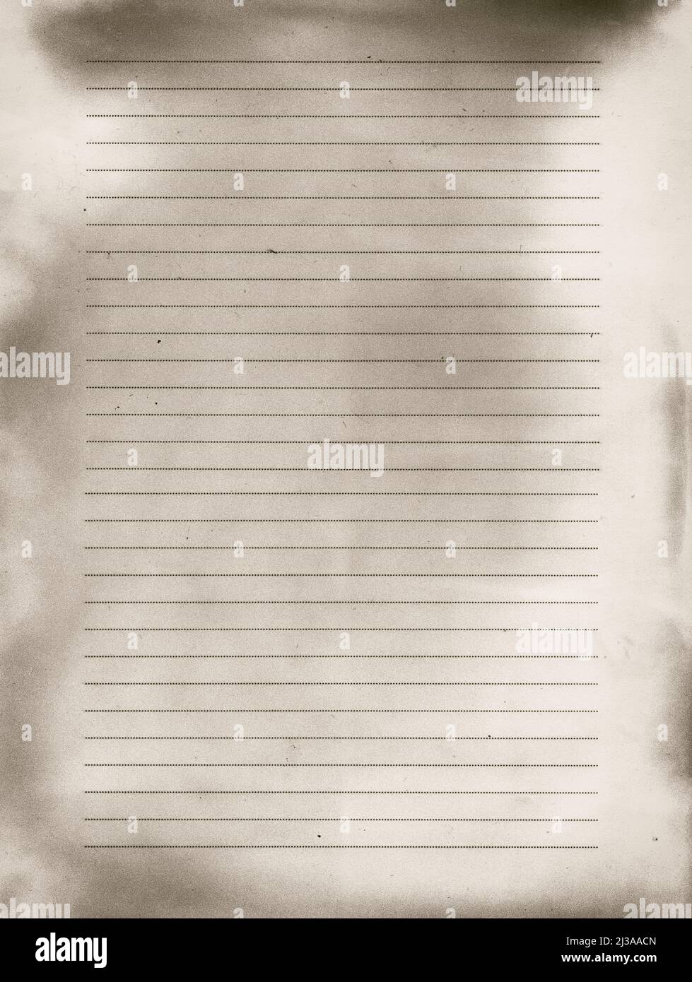 Vintage Notebook Paper