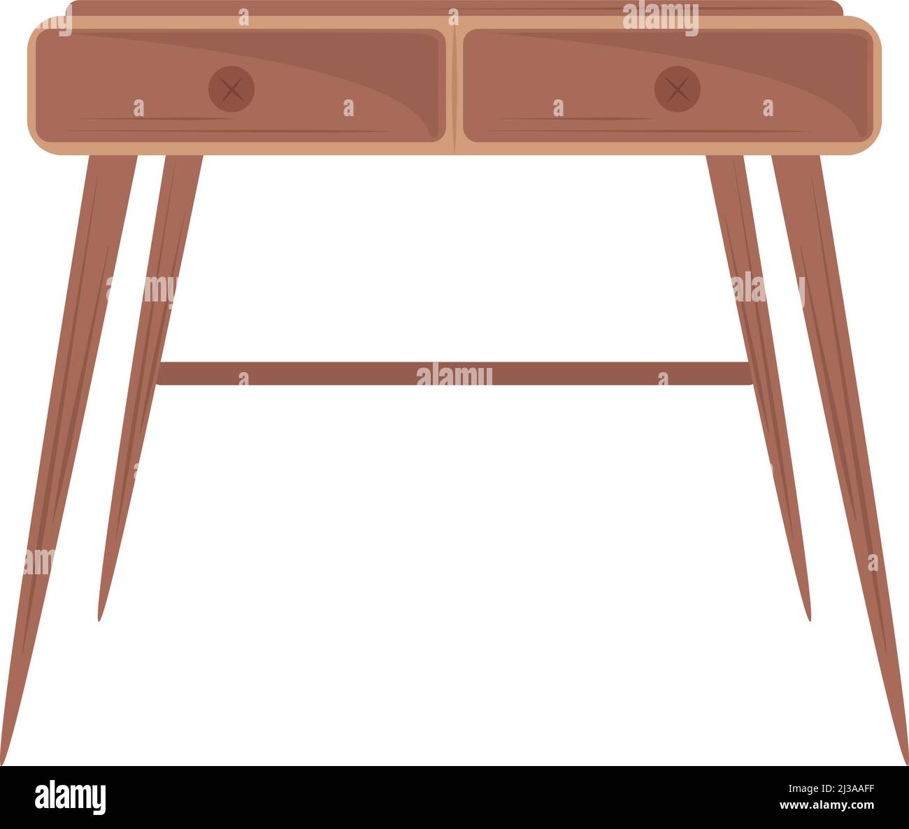 table with drawers Stock Vector Image & Art - Alamy