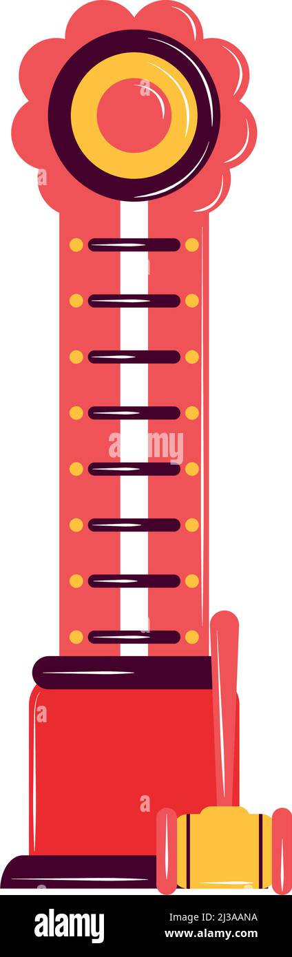 test your strength Stock Vector Image & Art - Alamy