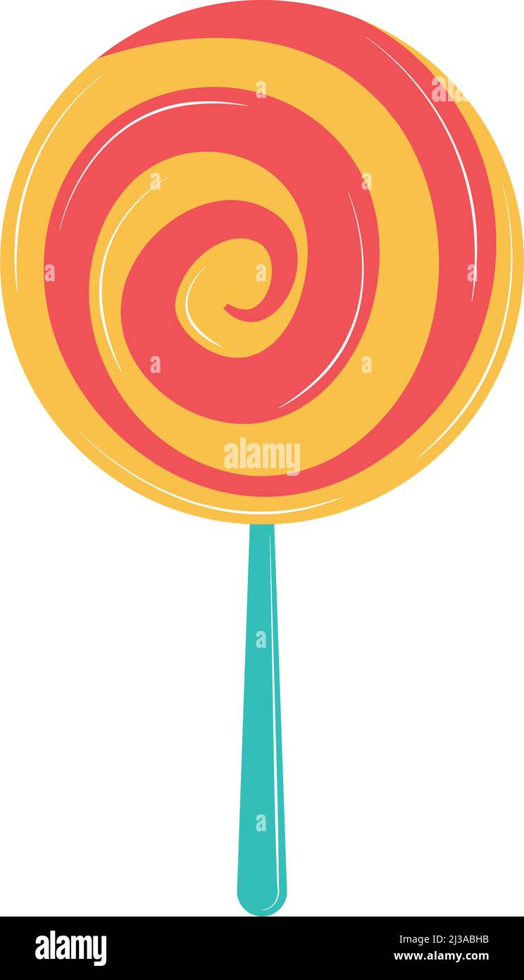 candy in stick Stock Vector Image & Art - Alamy