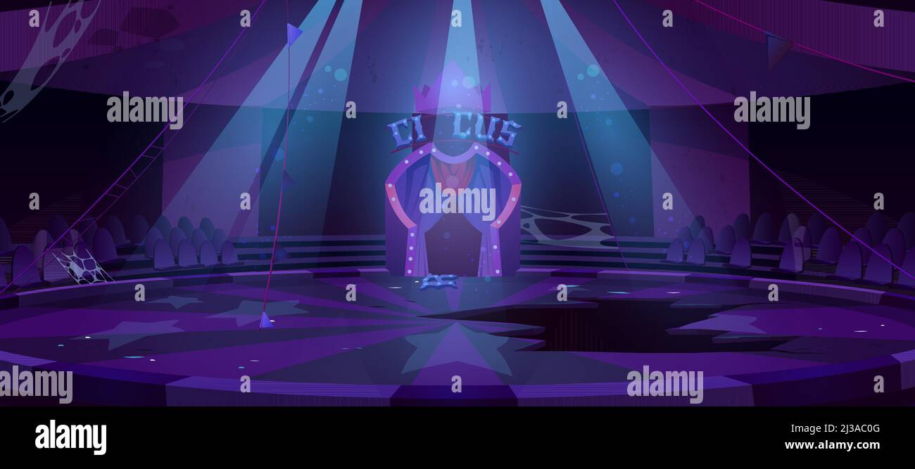 Circus tent interior hi-res stock photography and images - Alamy