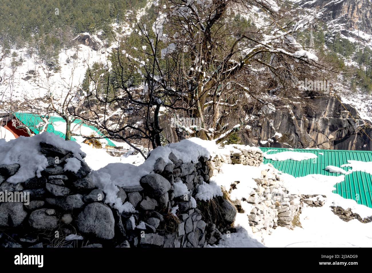 Nehru Kund is a cold water natural spring made up of the Bhrigu Lake ...
