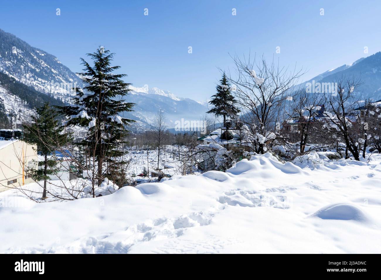 Nehru Kund is a cold water natural spring made up of the Bhrigu Lake ...