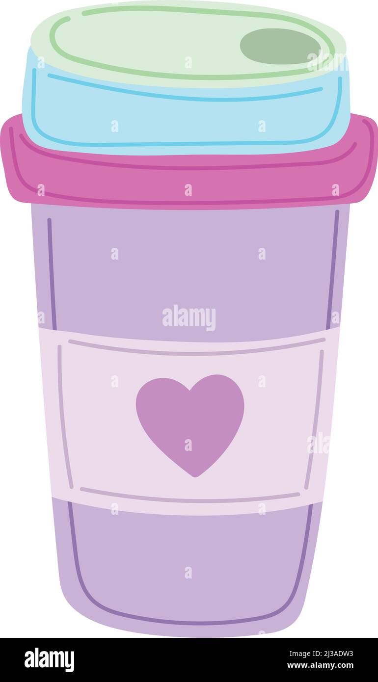 disposable coffee cup Stock Vector Image & Art - Alamy