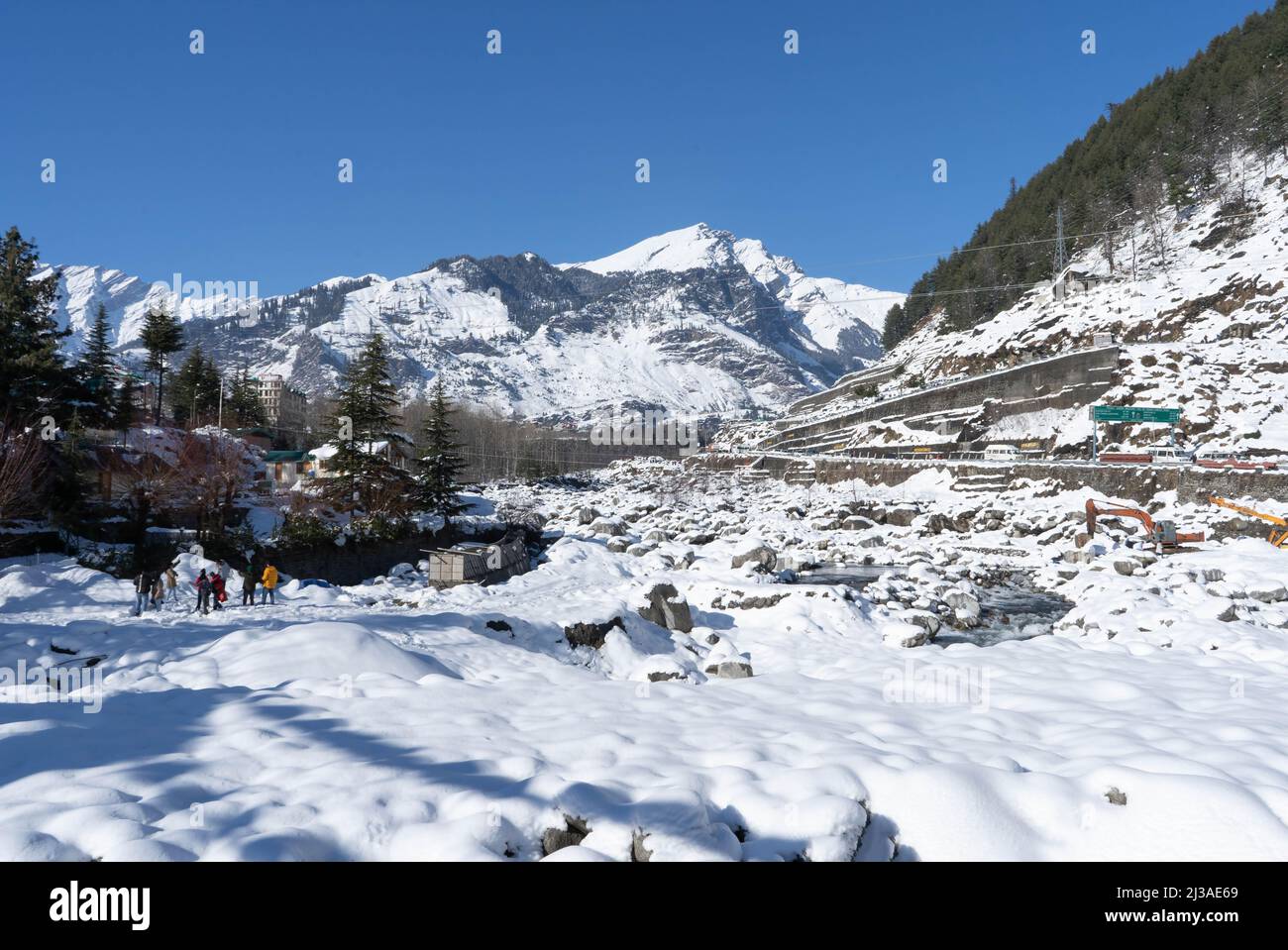 Nehru Kund is a cold water natural spring made up of the Bhrigu Lake ...