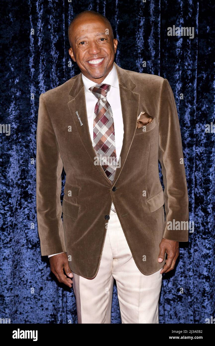 New York, NY, US, April 6, 2022. Kevin Liles attends the Clive Davis ...