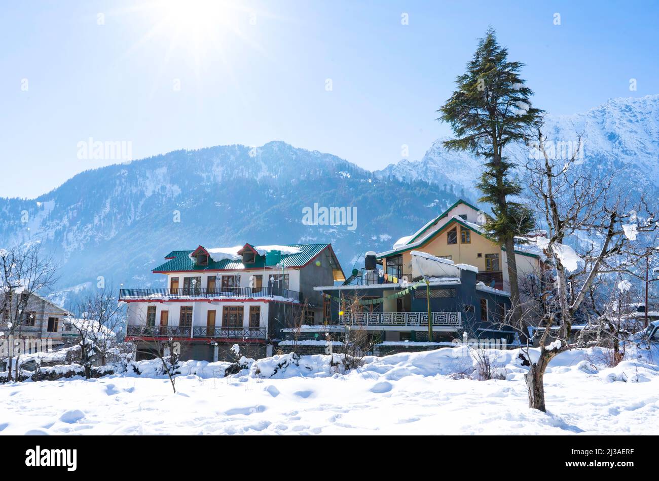 Nehru Kund is a cold water natural spring made up of the Bhrigu Lake ...