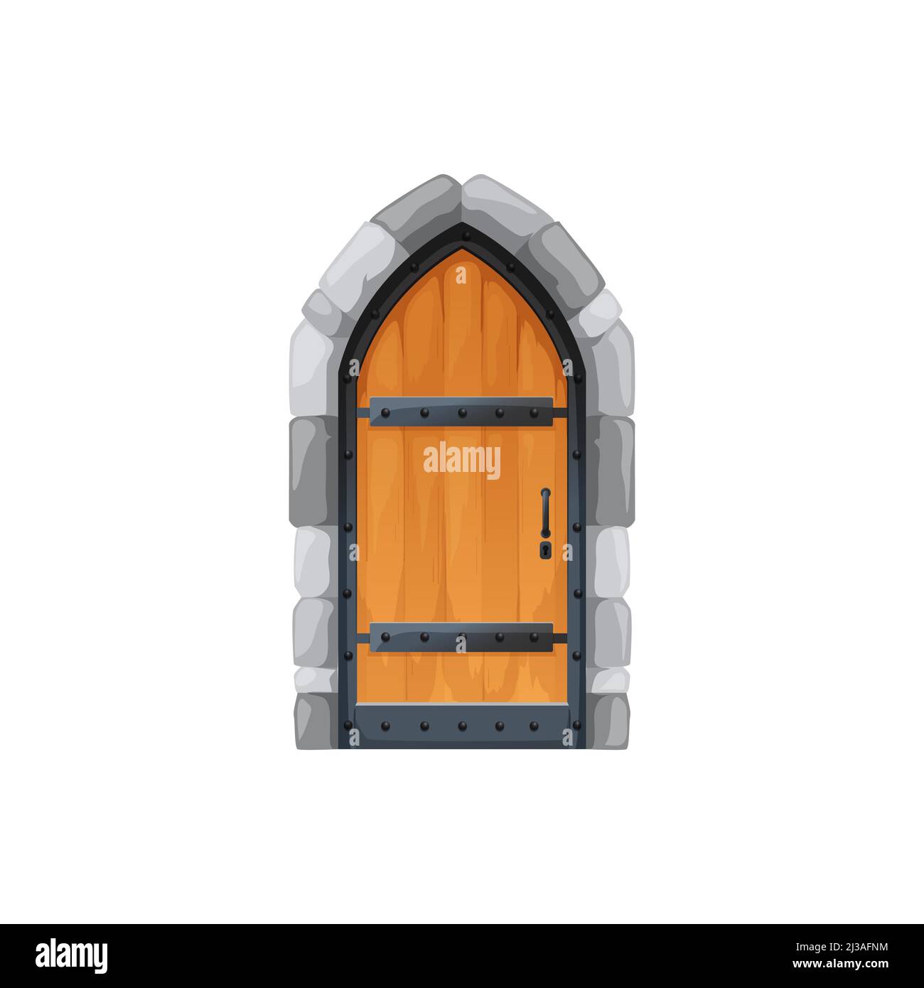 Castle Door Vector