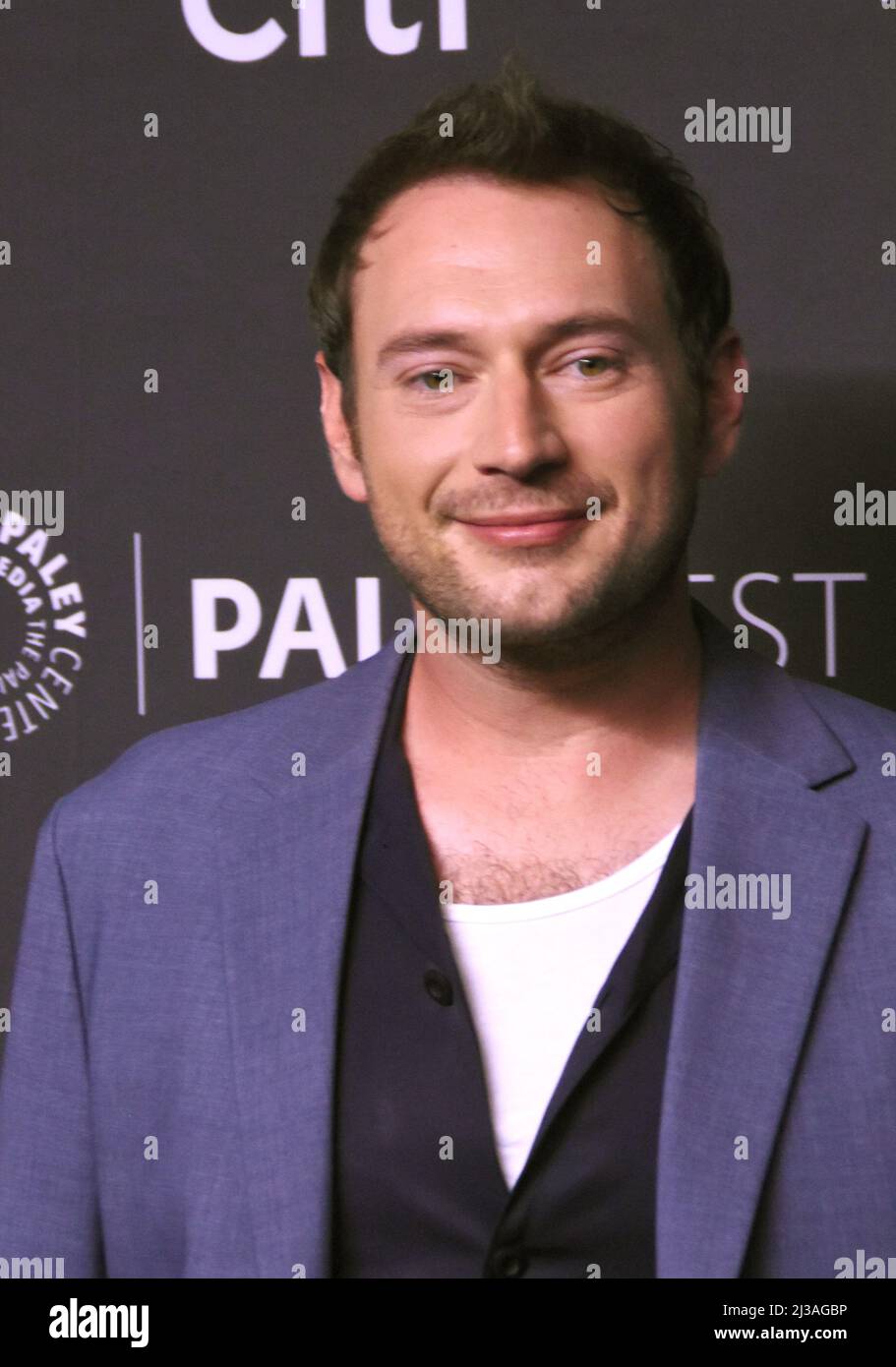 Hollywood, California, USA 6th April 2022 Actor Brandon Scott Jones ...