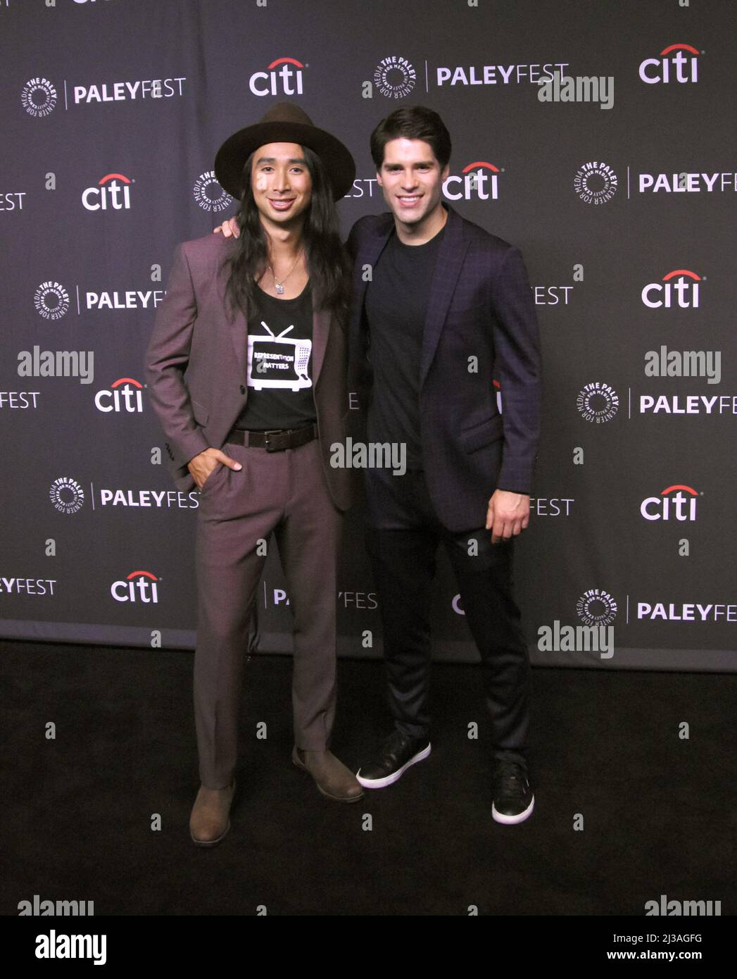 Hollywood, California, USA 6th April 2022 Actor Roman Zaragoza and ...