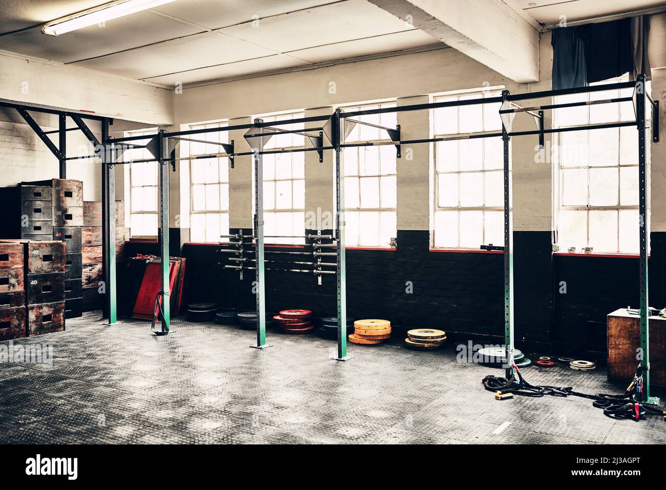 A sports centre interior hi-res stock photography and images - Alamy