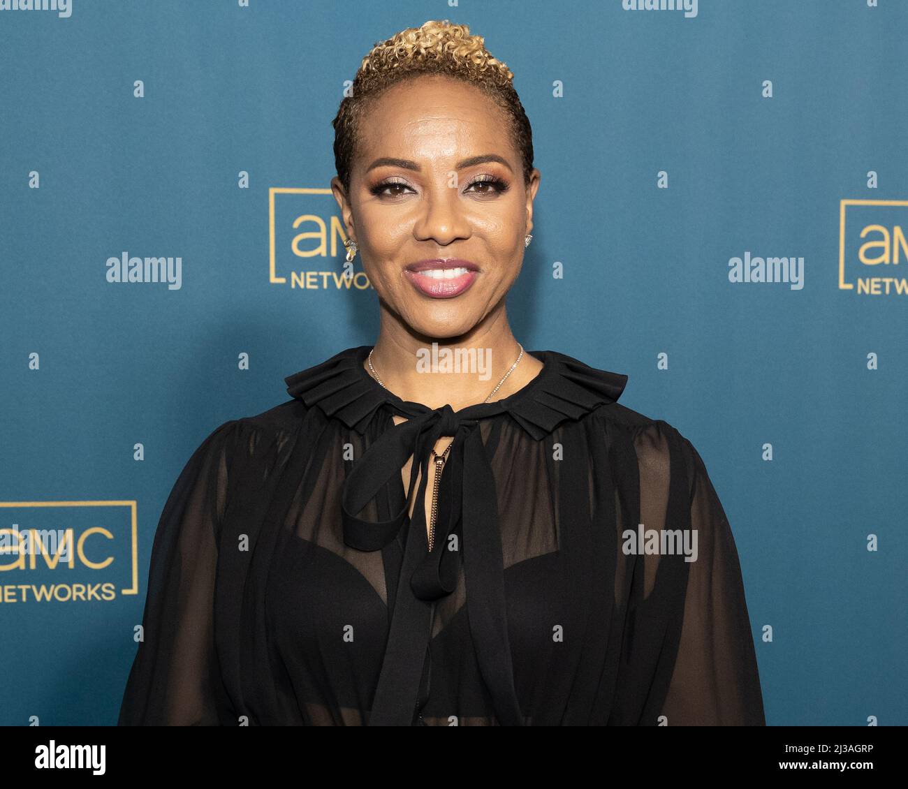 New York, USA. 06th Apr, 2022. MC Lyte attends AMC Networks' 2022 ...
