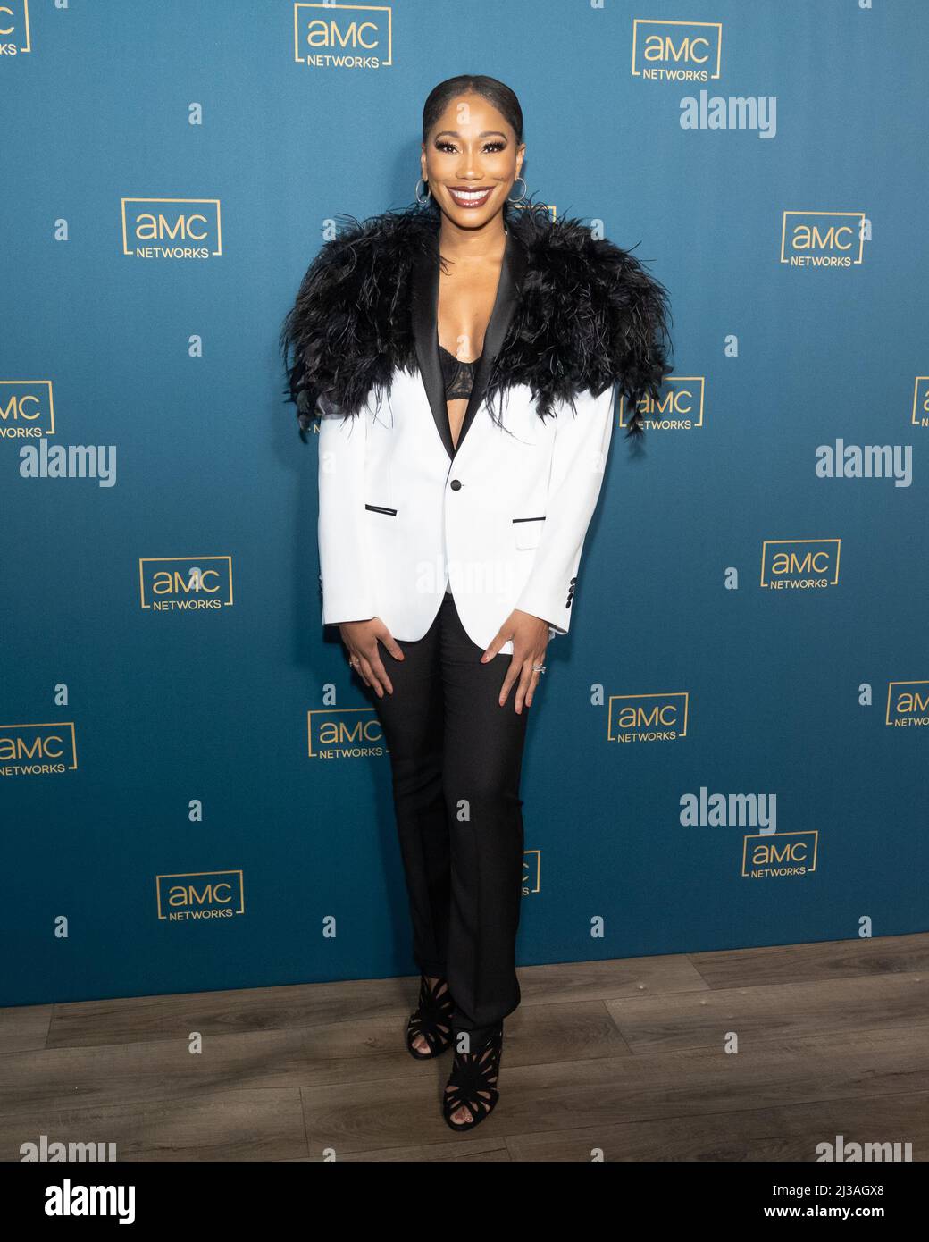 New York, USA. 06th Apr, 2022. Tahira Francis attends AMC Networks ...