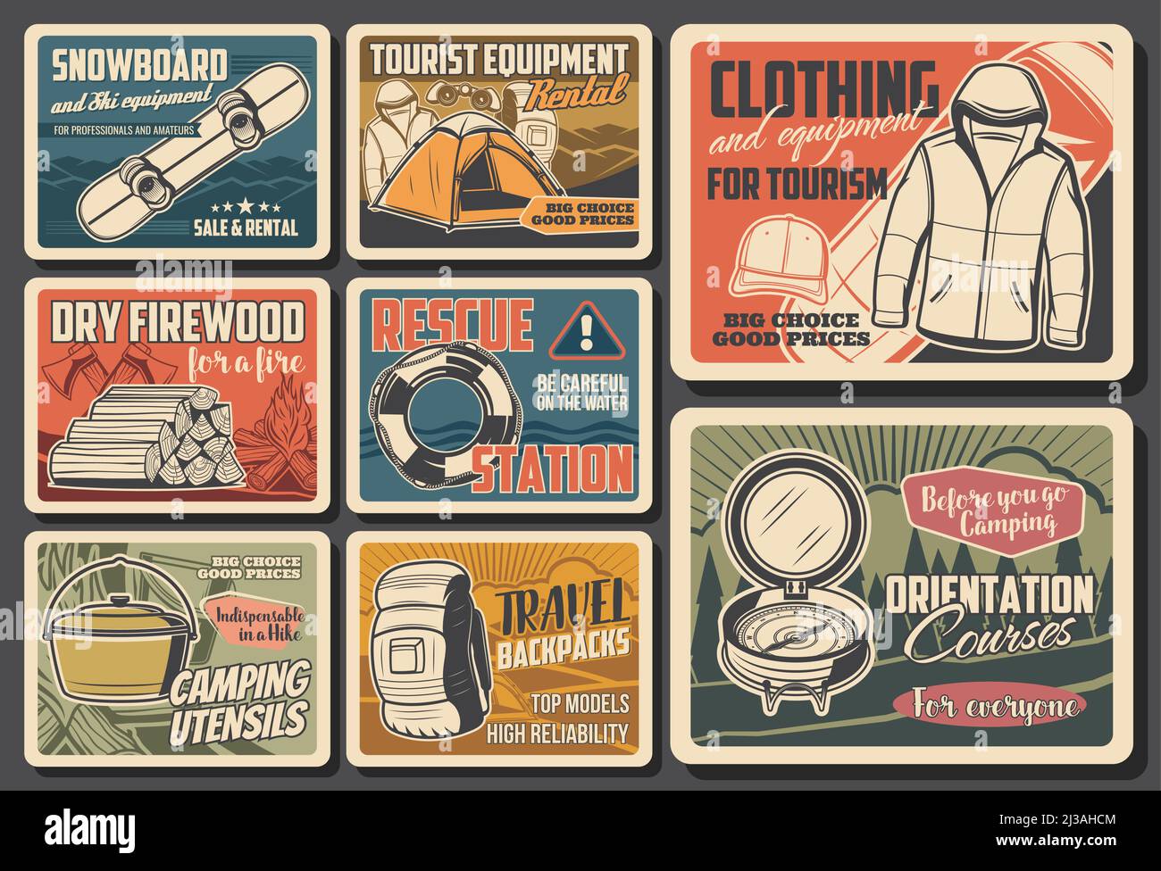 Campground store Stock Vector Images - Alamy