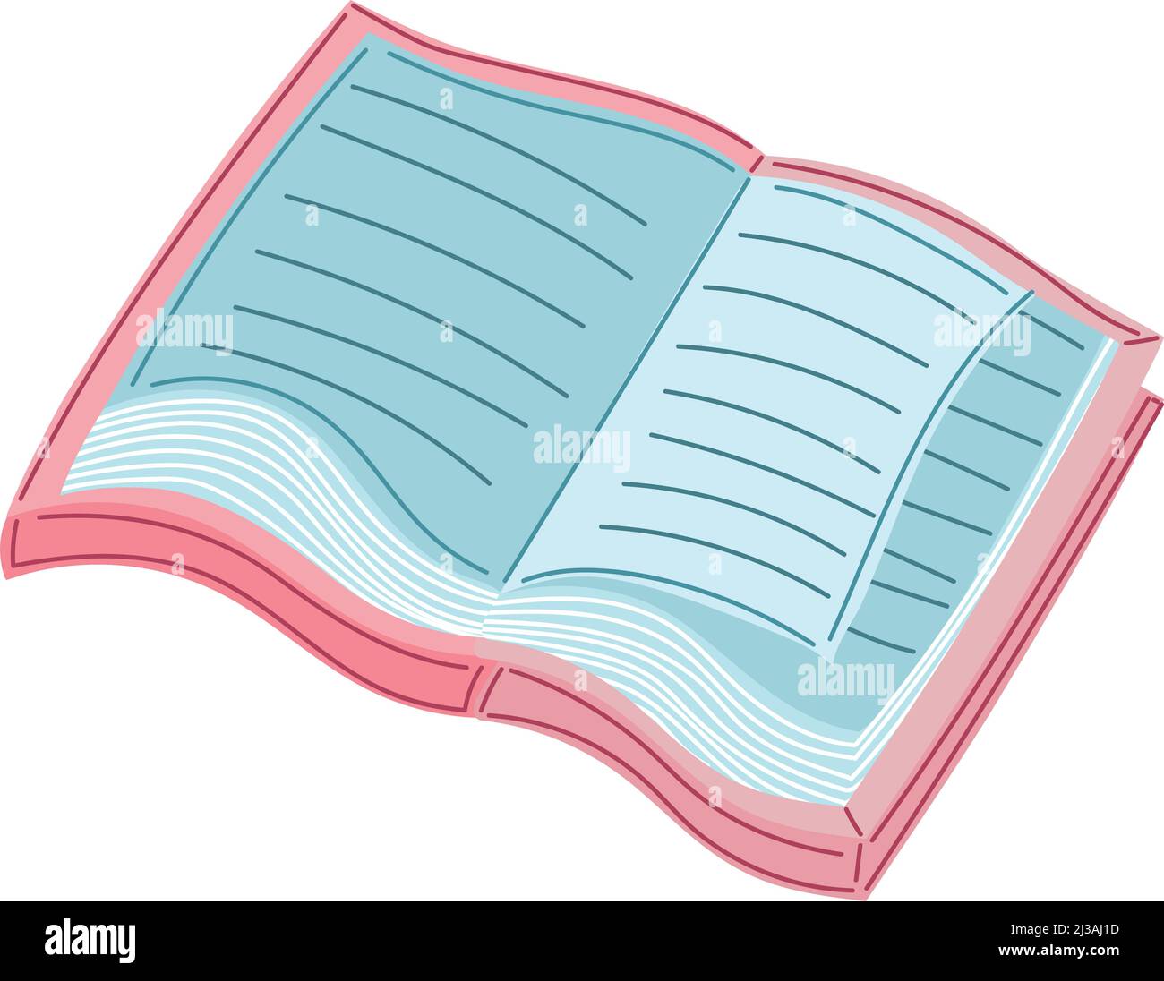 open textbook cartoon Stock Vector Image & Art - Alamy