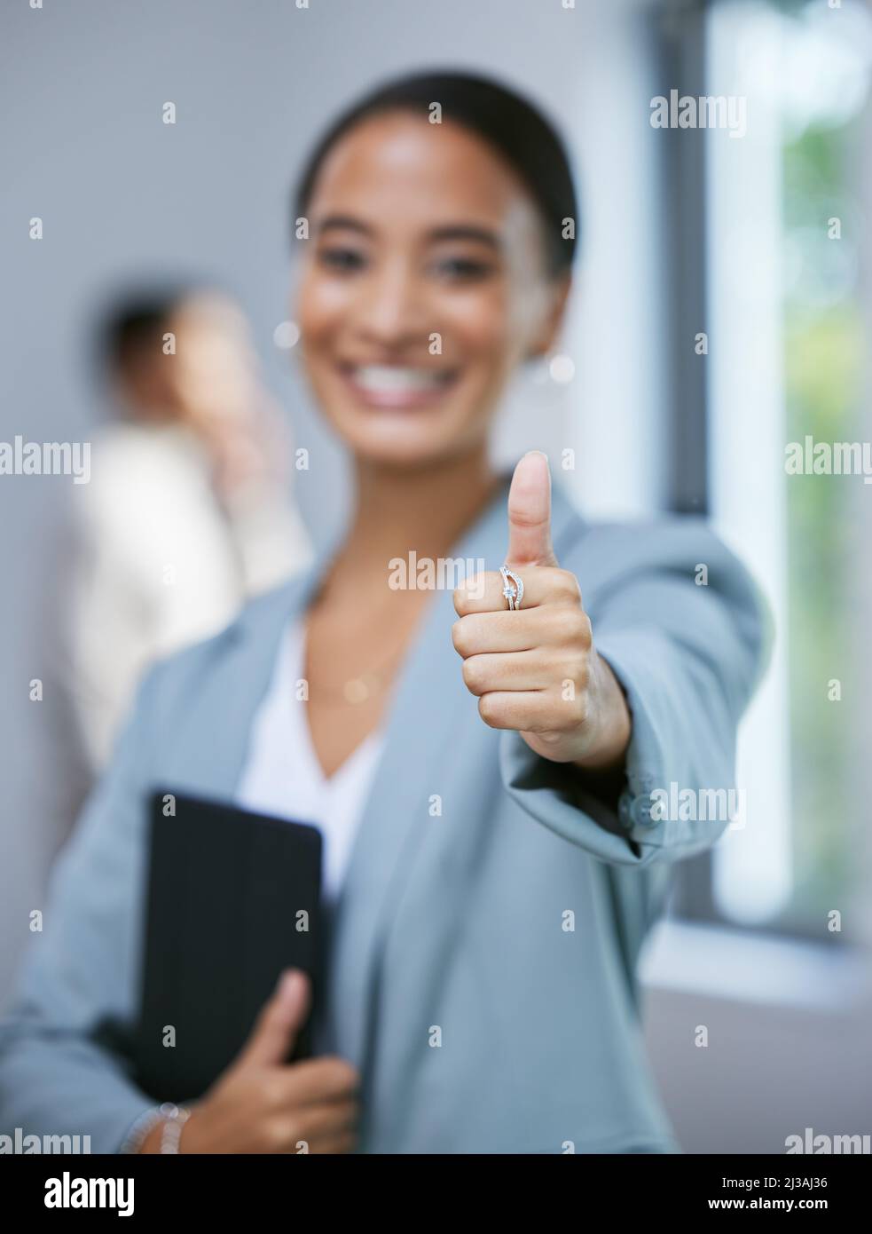 Successfully thumbs up hi-res stock photography and images - Alamy