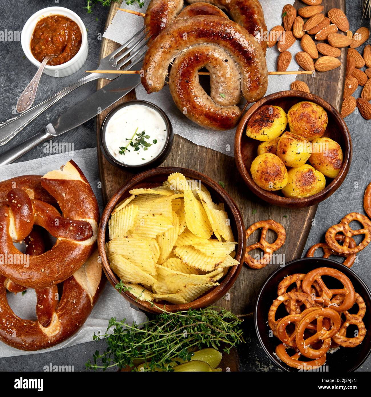 Oktoberfest Food And Beer