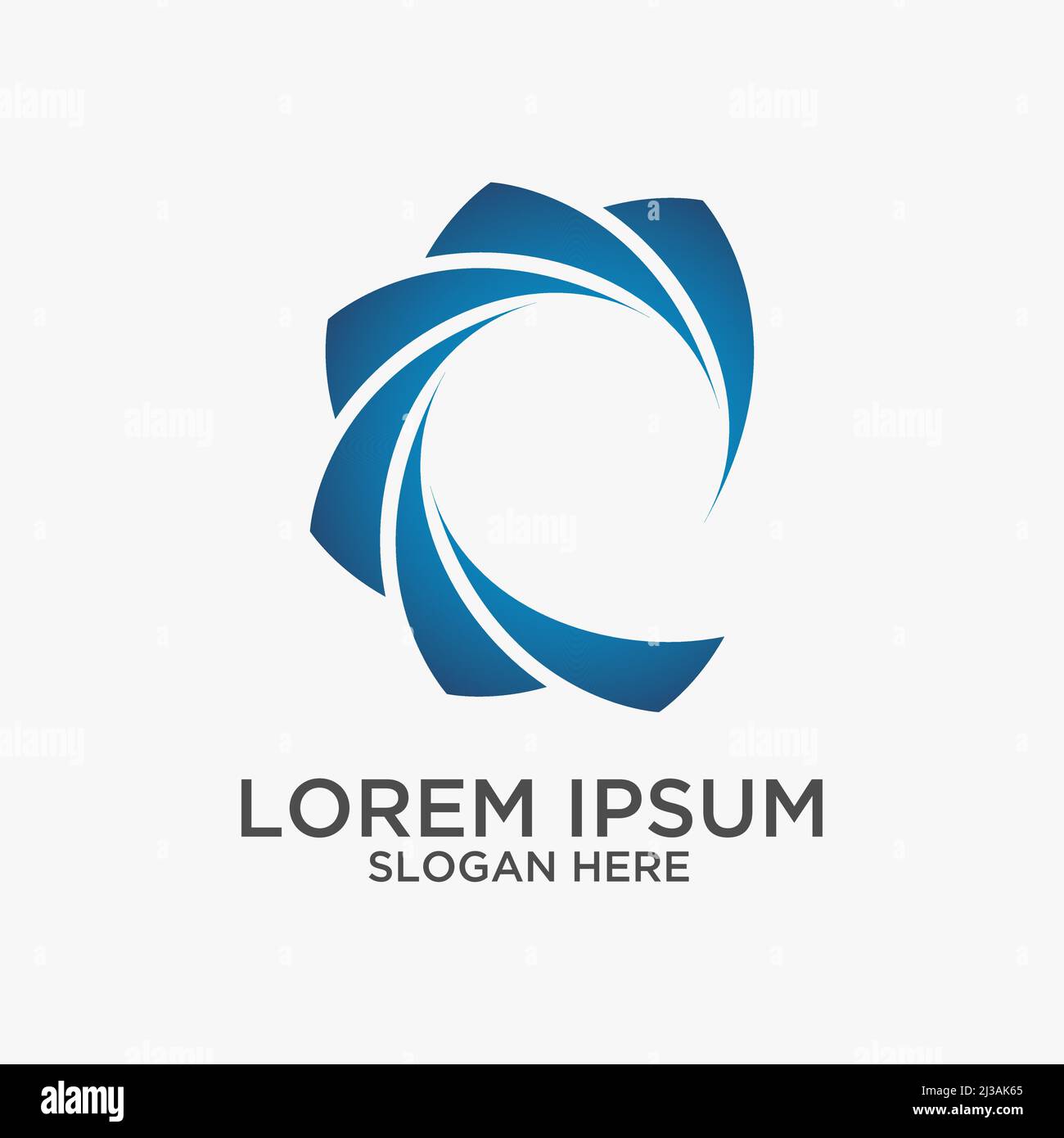 Letter C disc logo design Stock Vector Image & Art - Alamy