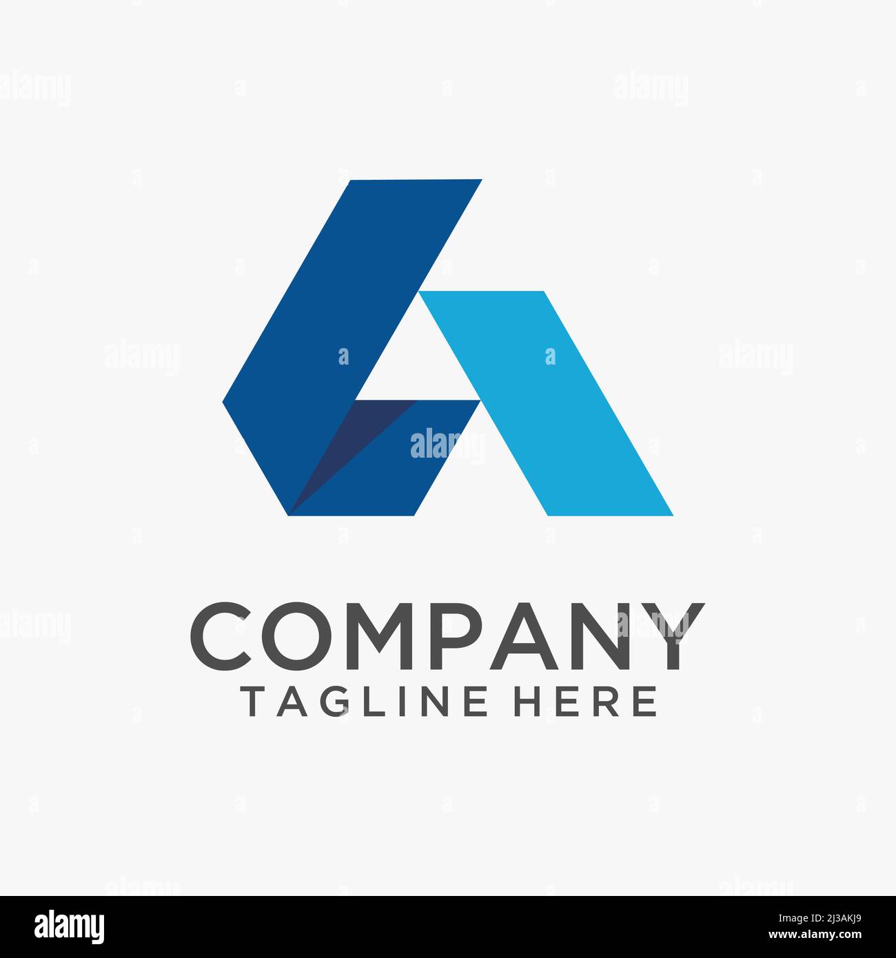 Letter A logo design Stock Vector Image & Art - Alamy