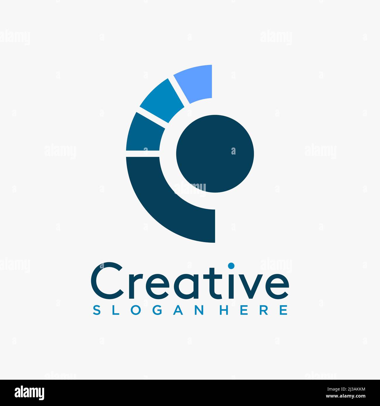 Letter C creative logo design Stock Vector Image & Art - Alamy