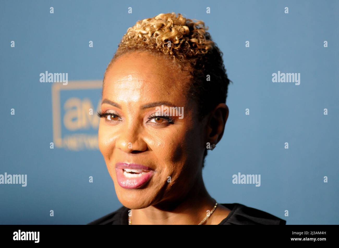 New York, United States. 07th Apr, 2022. MC Lyte attends the AMC ...