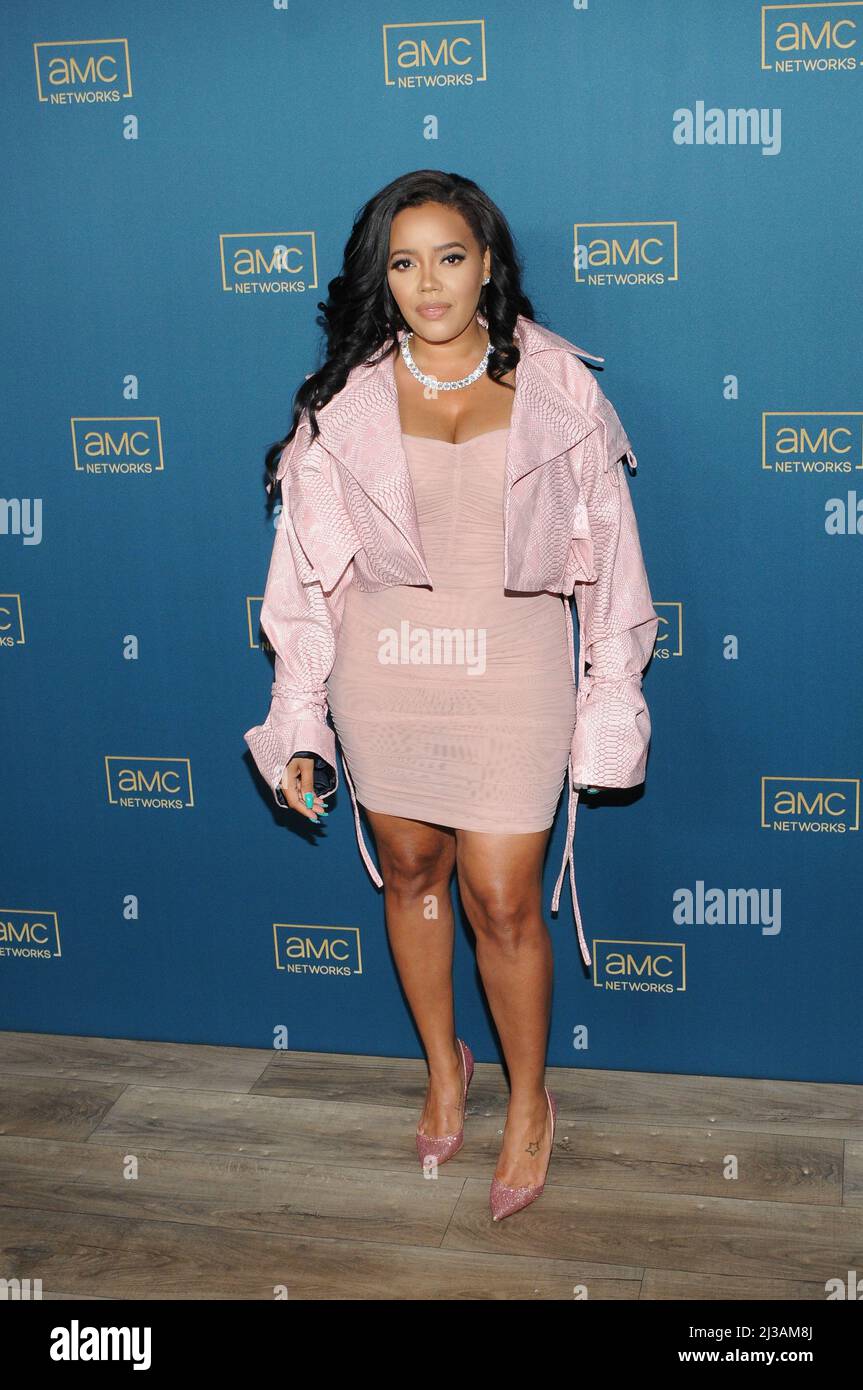New York, United States. 07th Apr, 2022. Angela Simmons attends the AMC ...
