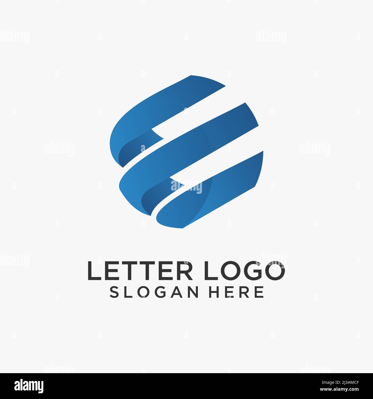 E letter business logo design Stock Vector Image & Art - Alamy
