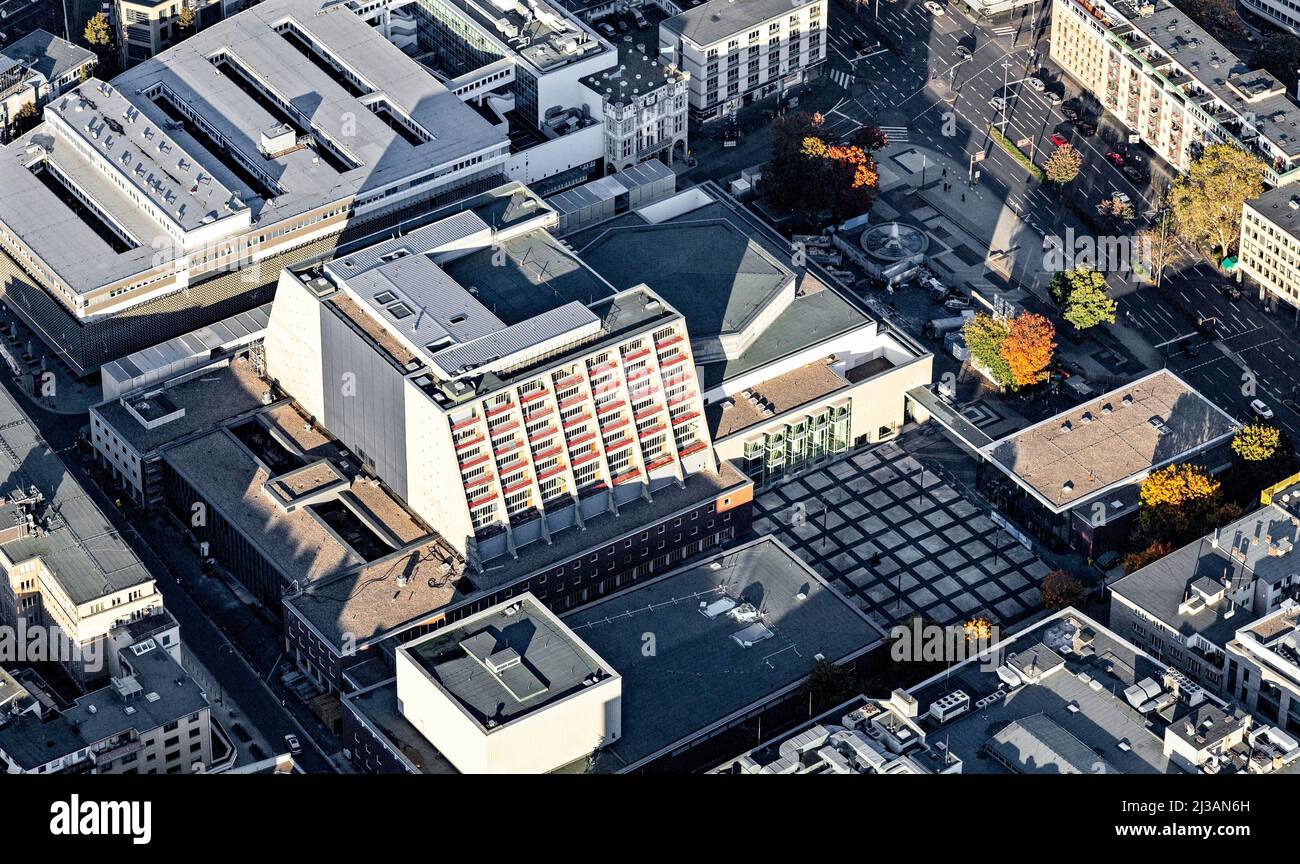 Opera House on Offenbachplatz, architect Wilhelm Riphahn, Cologne ...