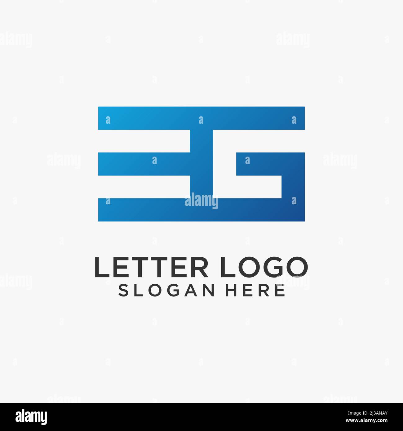 EG letter logo design Stock Vector Image & Art - Alamy